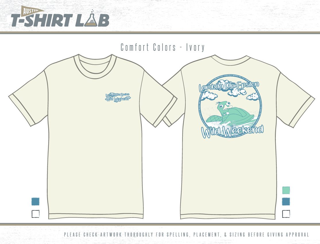 Lambda Phi Wild Weekend - Austin T-Shirt Lab