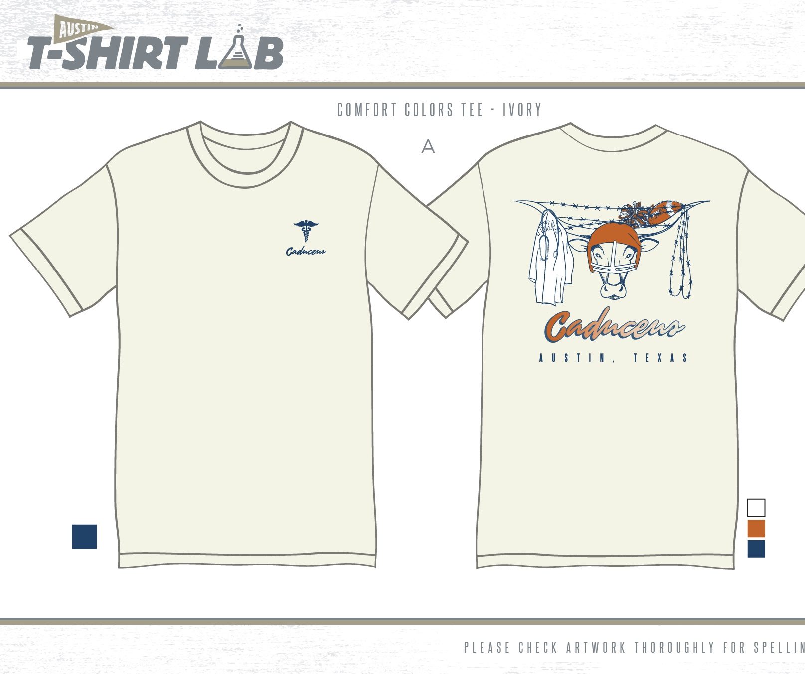 Caduceus Moose Johnson Shirts - Austin T-Shirt Lab